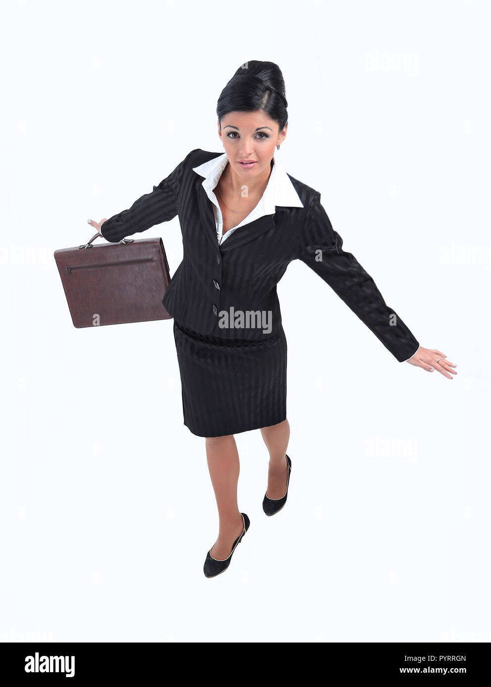 Lawyer female isolated Cut Out Stock Images & Pictures - Alamy