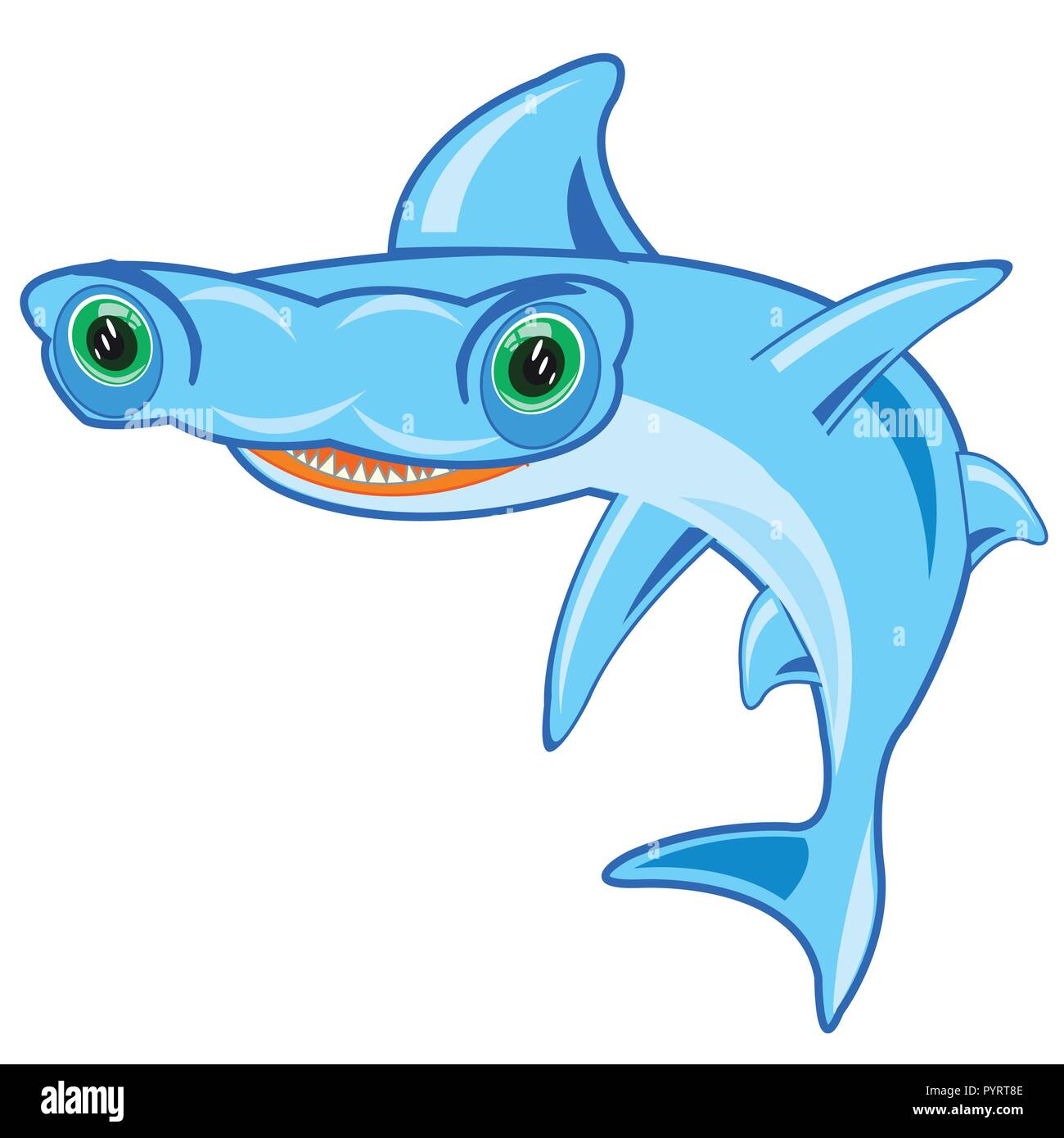 Fish hammer on white background is insulated Stock Vector Image & Art ...