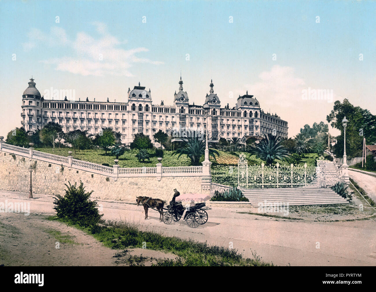 Hotel Excelsior, Regina Palace, Cimiez, Nice, France ca. 1890-1900 ...