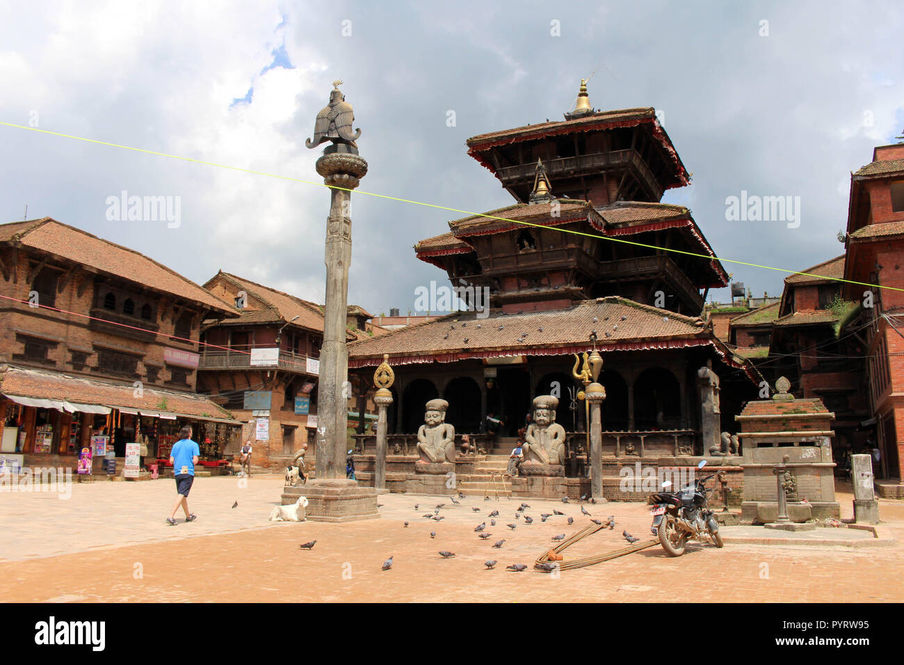 The details of temples around Bhaktapur Durbar Square (under ...
