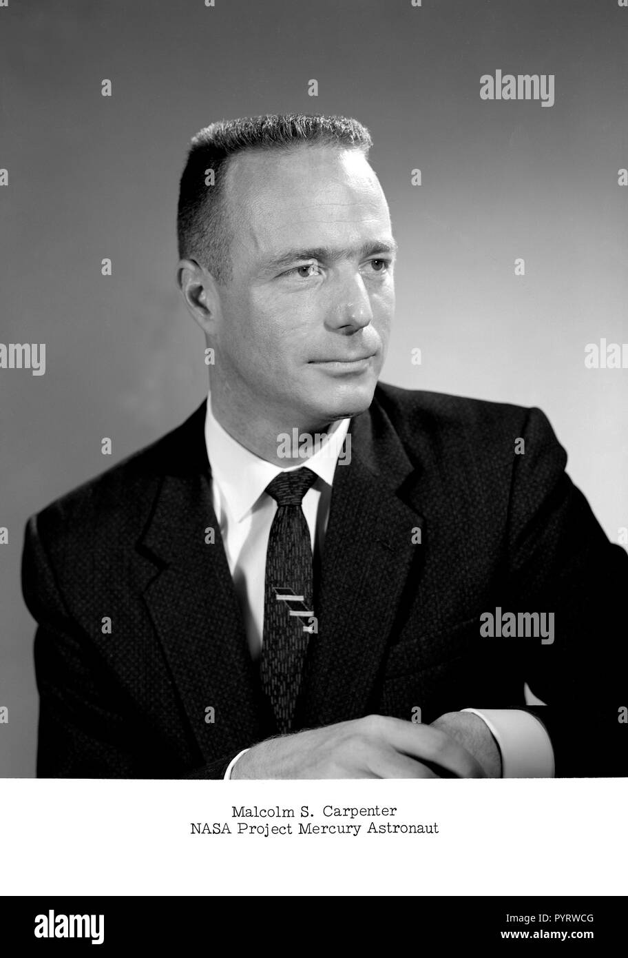 NASA Project Mercury astronaut. -- Carpenter was later known as M ...