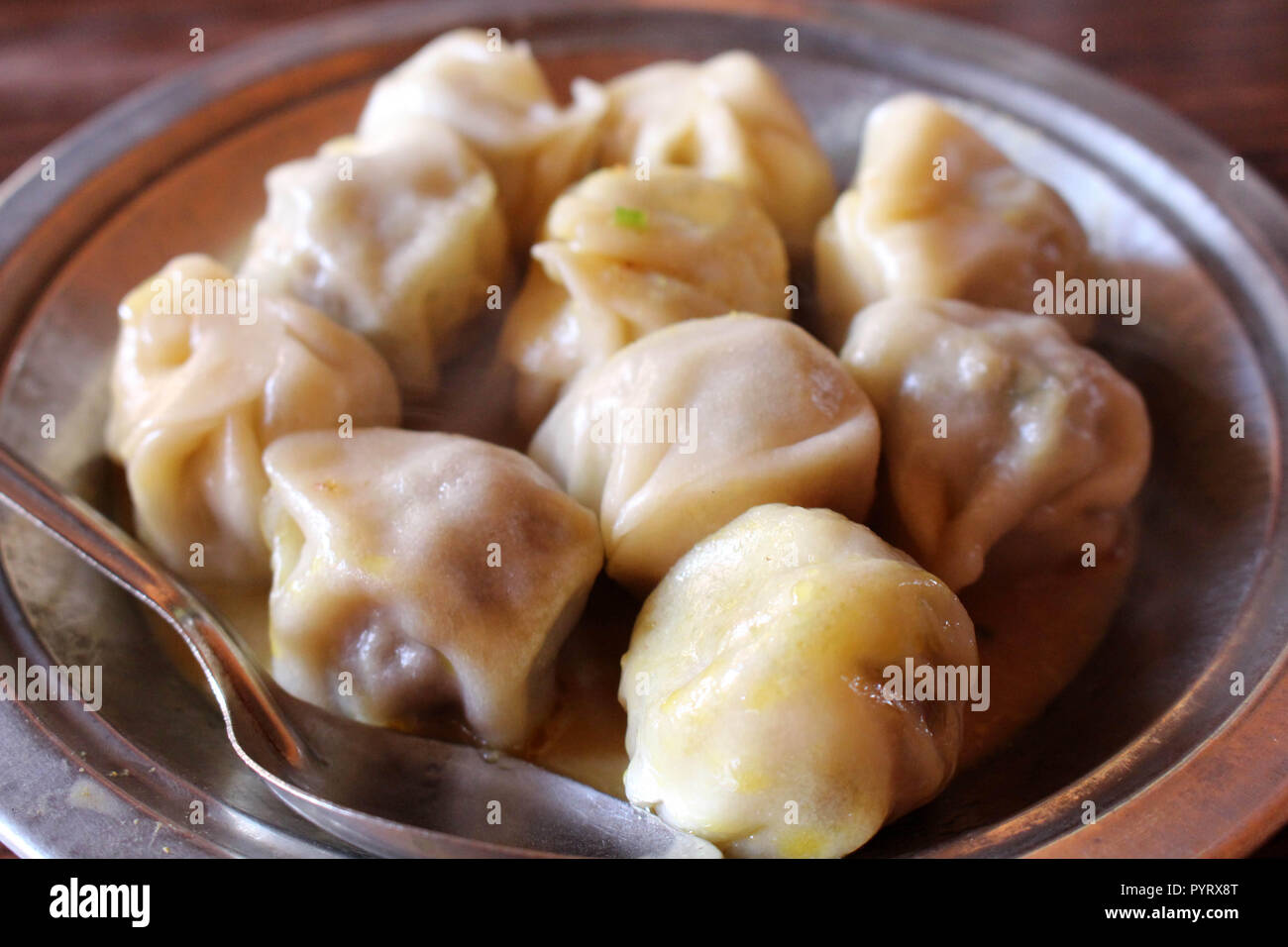 Momo soup hi-res stock photography and images - Alamy