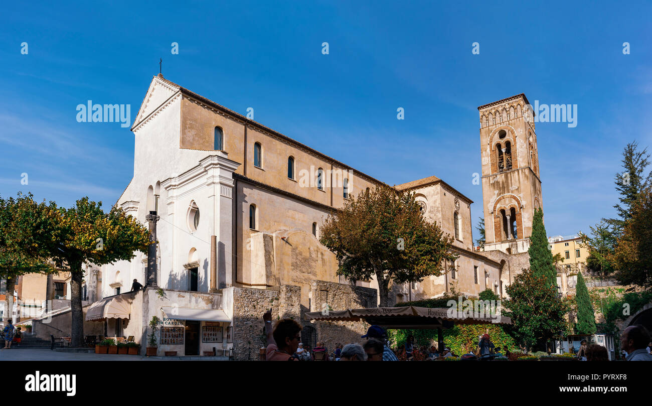 Low Angle View of the Duomo, church of Santa Maria Assunta, in the ...