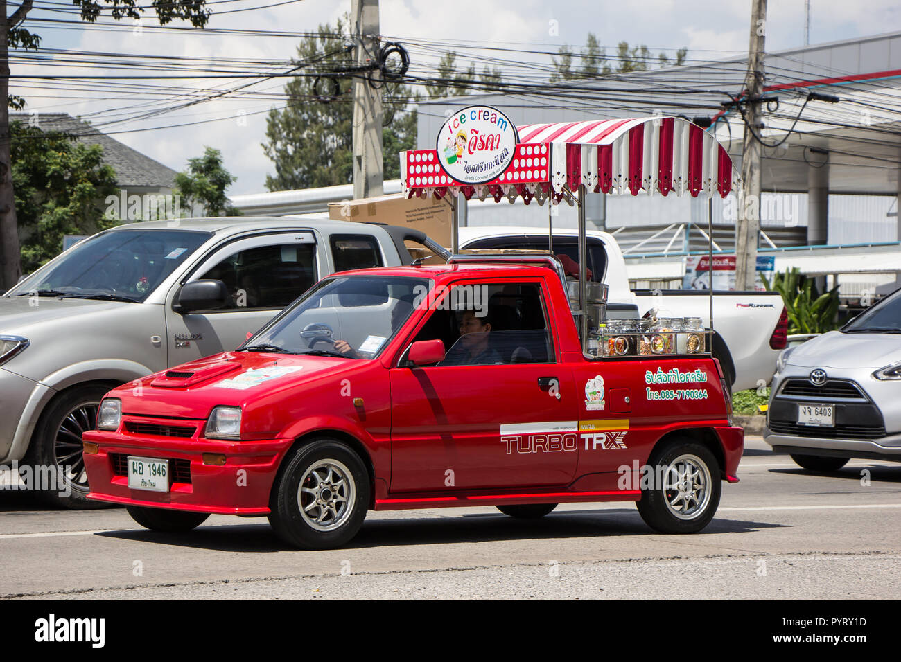 Coconut delivery truck hi-res stock photography and images - Alamy