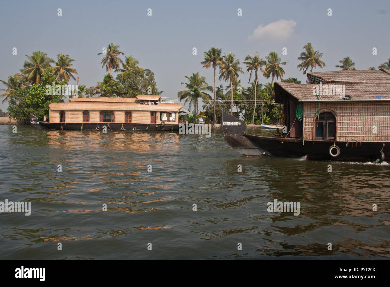 The Kerala backwaters landscape showcases a mesmerizing tapestry of ...