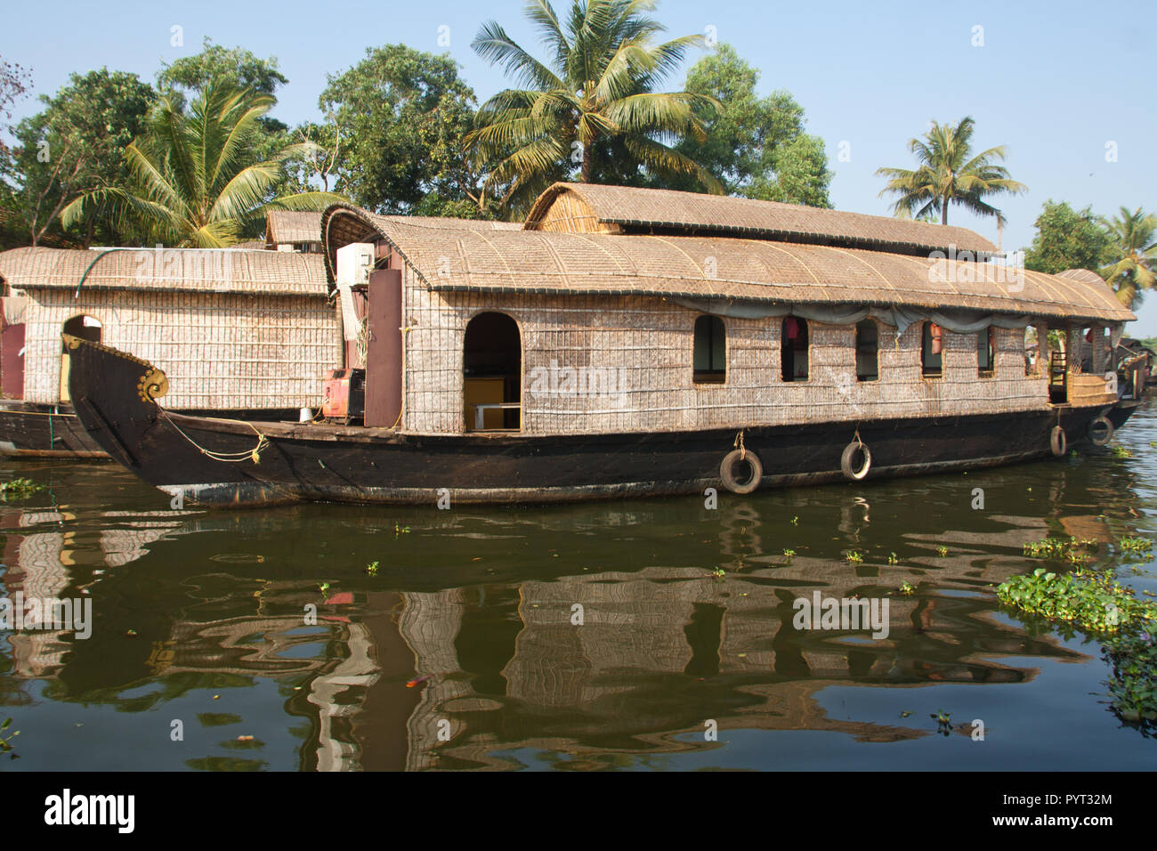 Alleppey boat house experience hi-res stock photography and images - Alamy