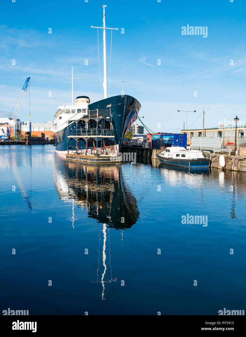 MV Fingal, former lighthouse tender, being converted to luxury 5 star ...