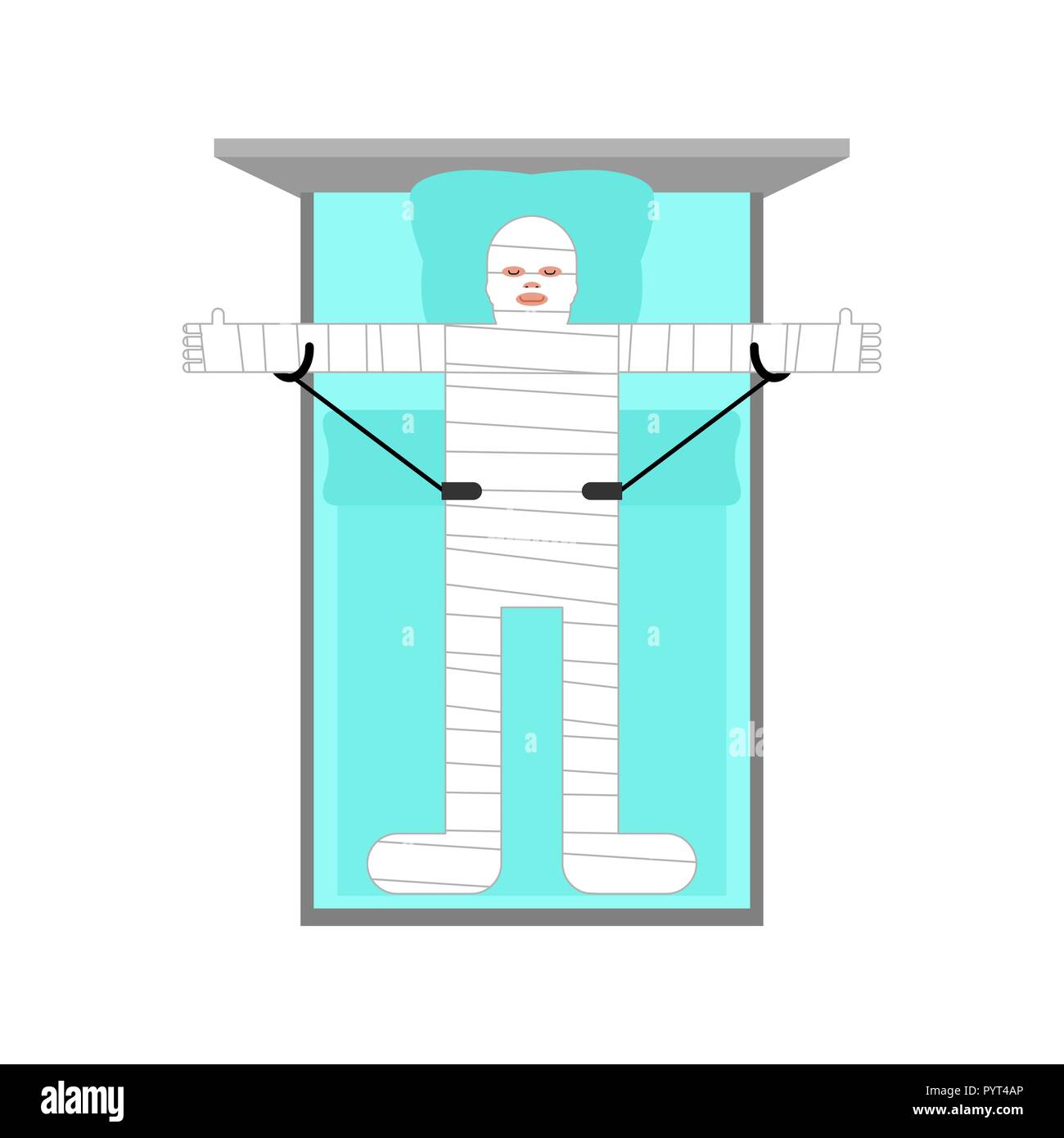 Man bandages bed hi-res stock photography and images - Alamy