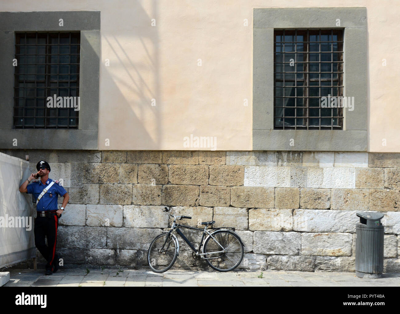 Policeman bicycle hi-res stock photography and images - Alamy