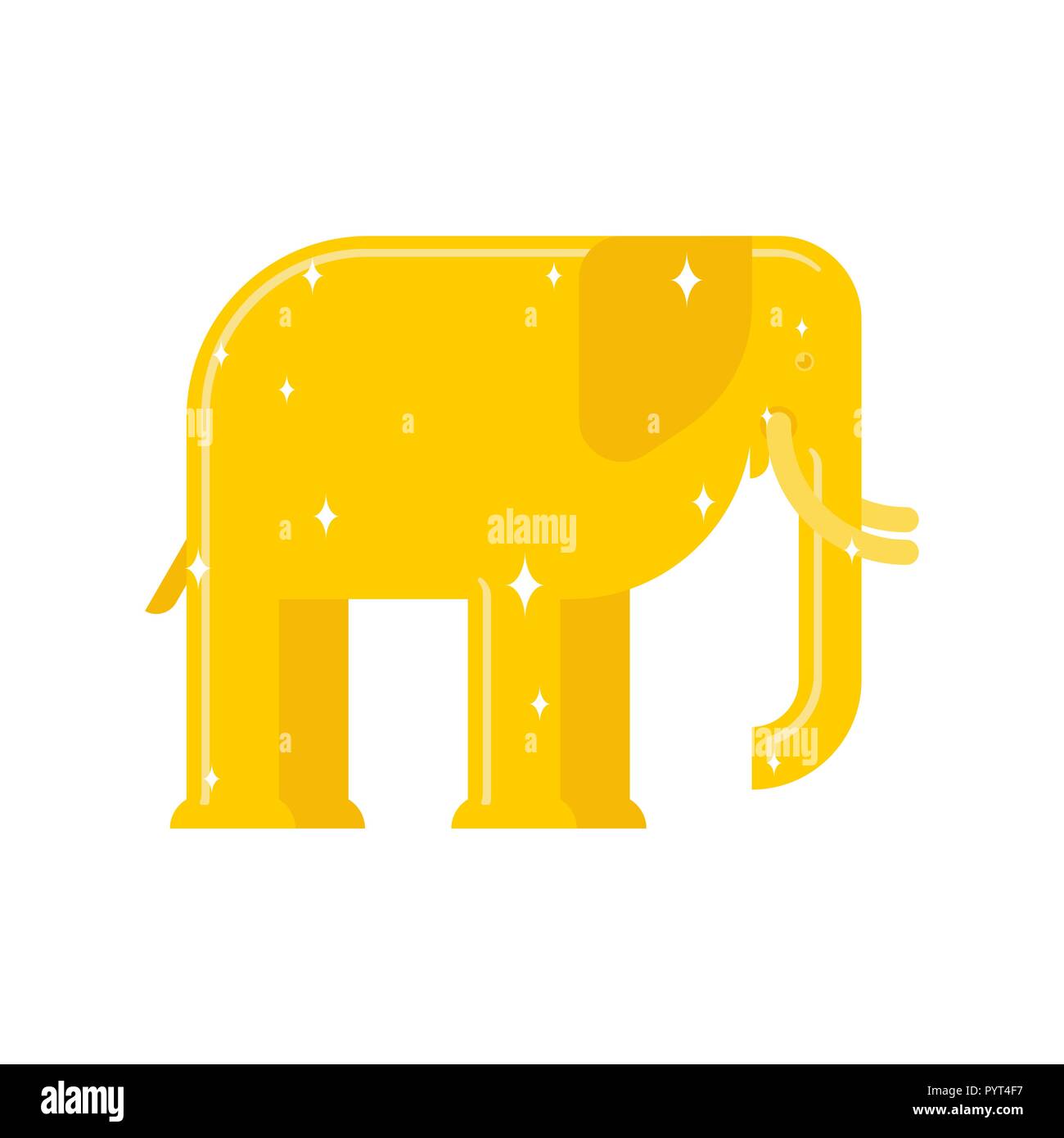 Elephant sculpture model Stock Vector Images - Alamy