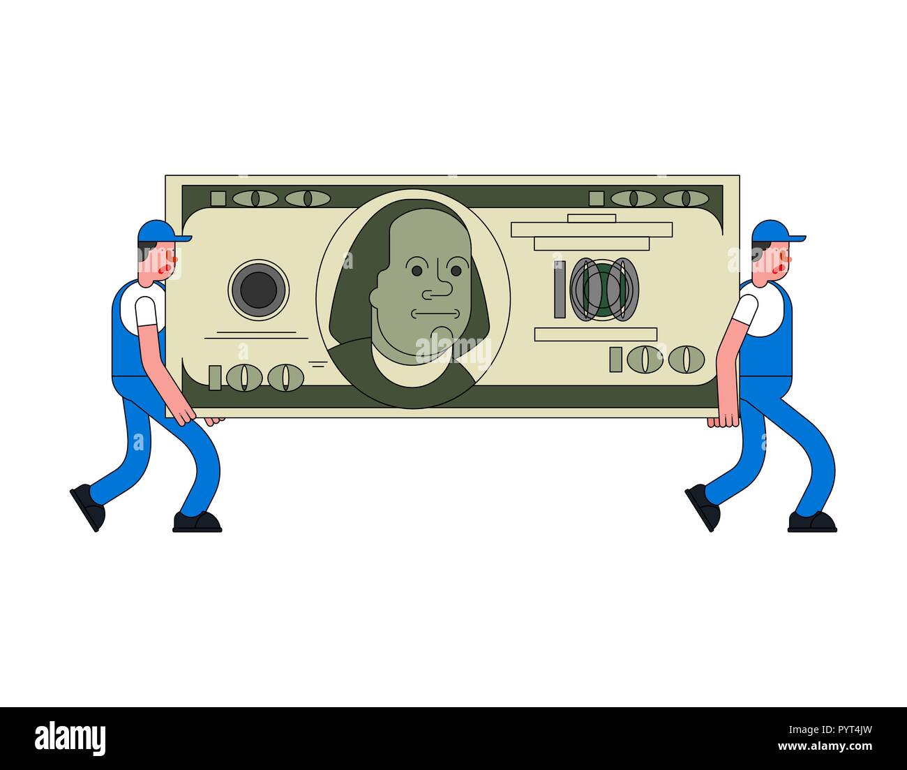 100 dollar bill house Stock Vector Images - Alamy