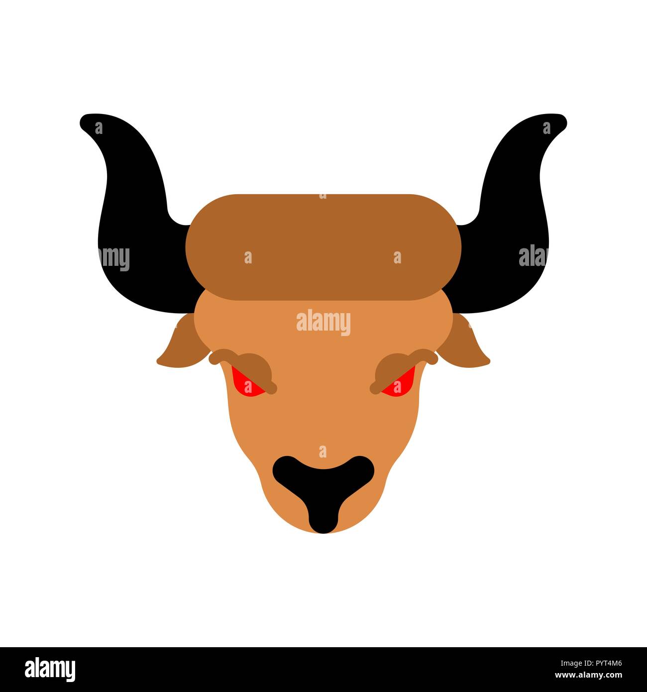 Chief mad bull Stock Vector Images - Alamy