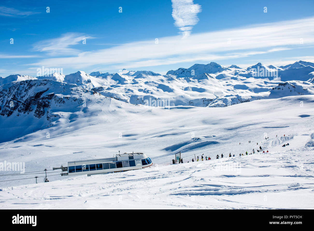 Back country ski track hi-res stock photography and images - Alamy