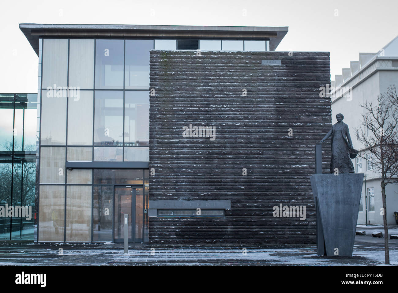 Reykjavik parliament building hi-res stock photography and images - Alamy