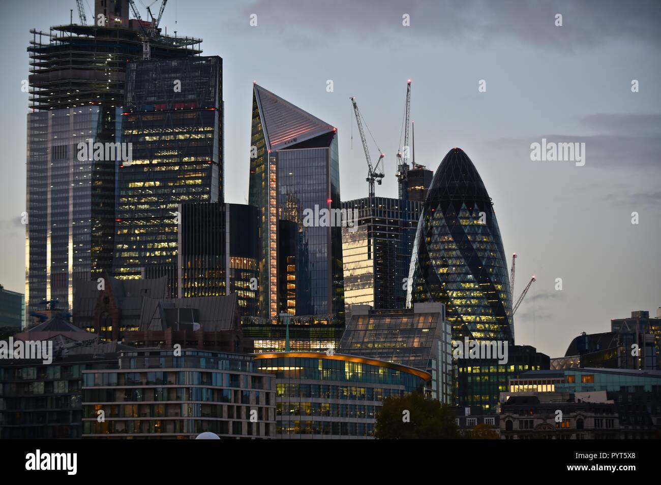 Scalpel, London's latest super sky scraper Stock Photo - Alamy