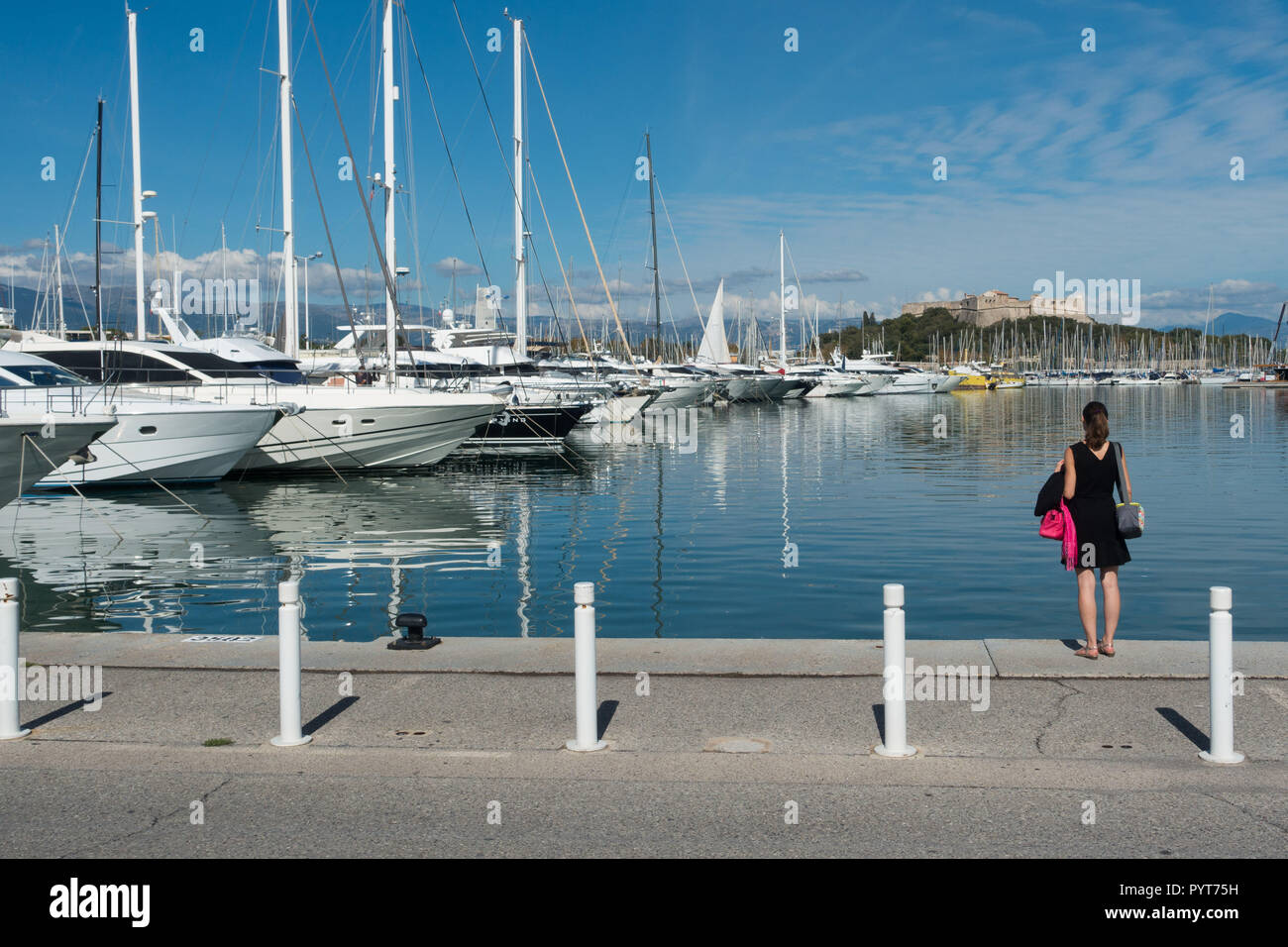 Antibes port vauban hi-res stock photography and images - Alamy