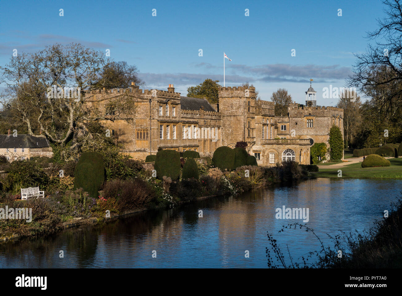 Forde Abbey, near Chard, an old monastery Stock Photo - Alamy