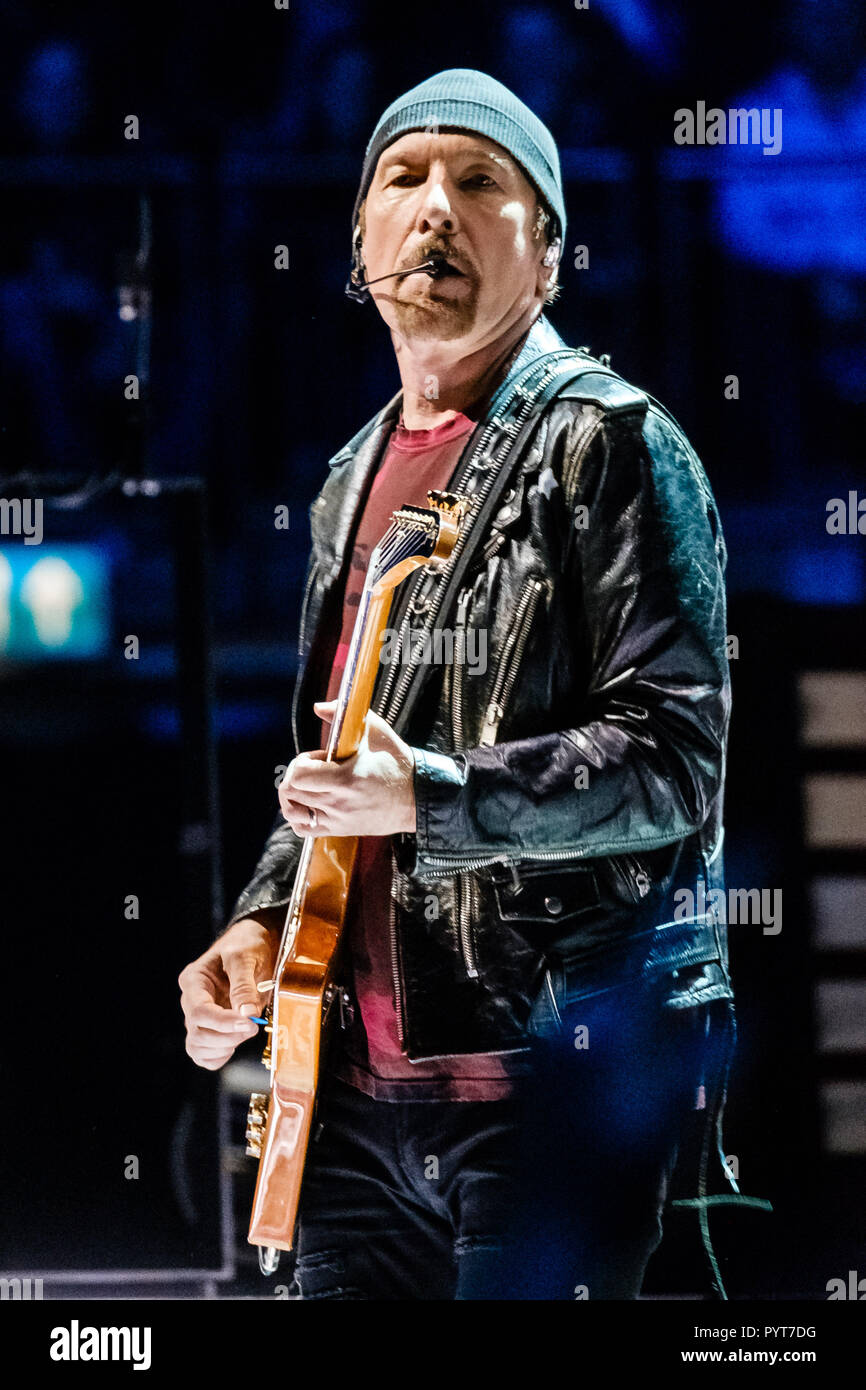 U2 plays O2 Arena on Tuesday 23 October 2018 held at O2 Arena, London ...