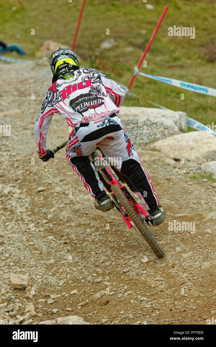 Fort William, Scotland, United Kingdom - 2011/06/05: Sam Hill at UCI ...