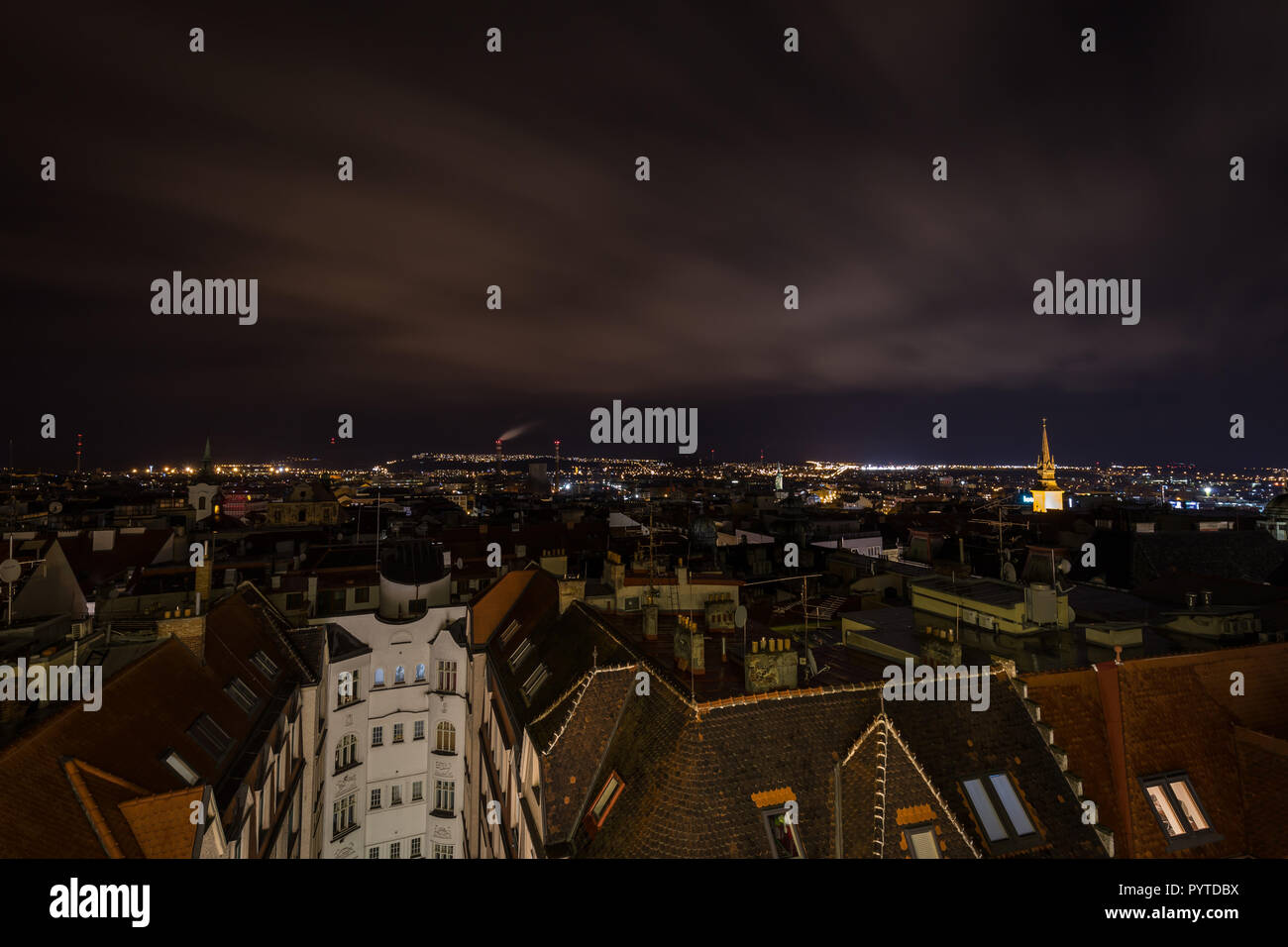 Brno by night hi-res stock photography and images - Alamy