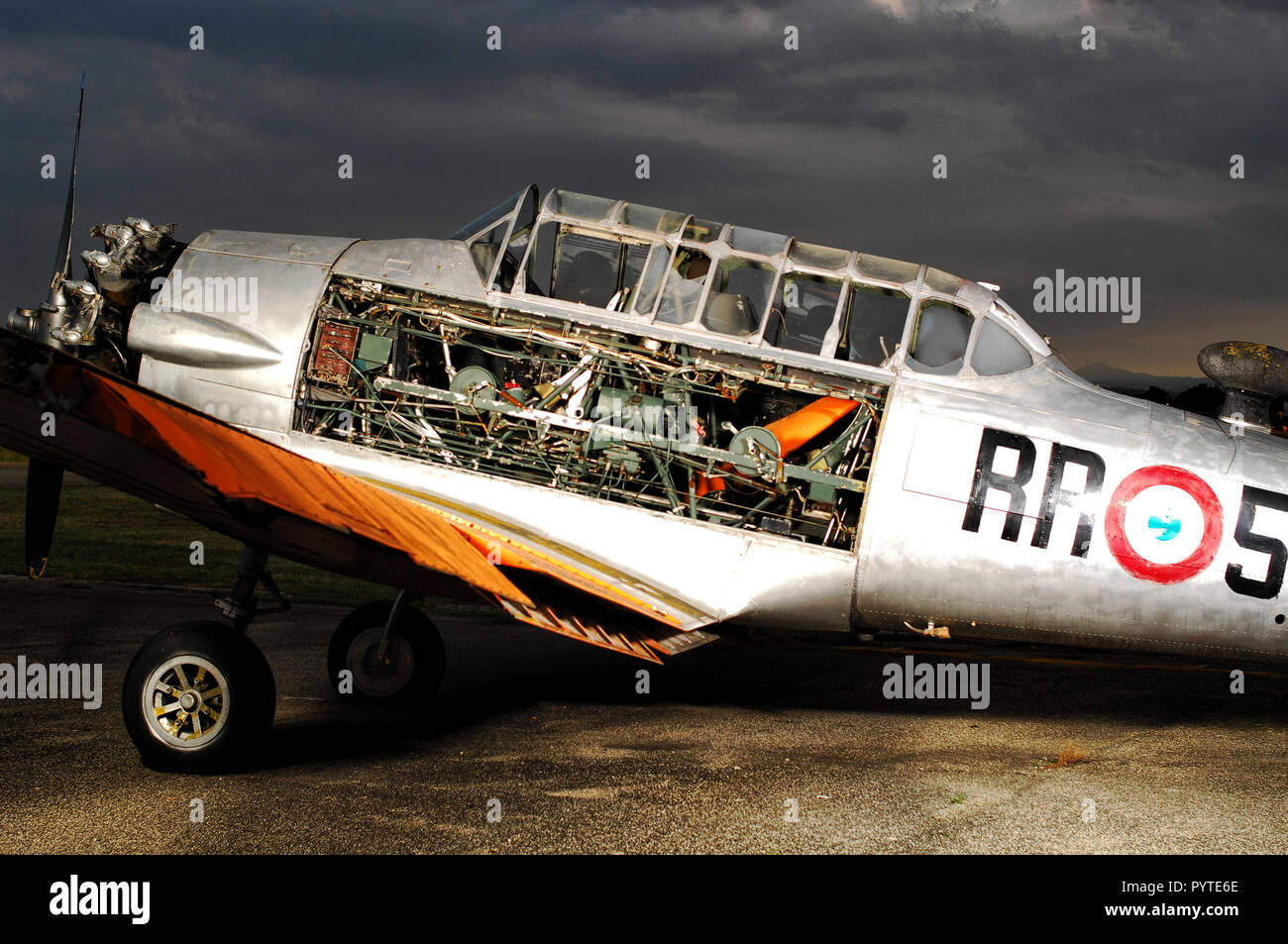 North American T-6 Texan was a single-engine low-wing training aircraft ...
