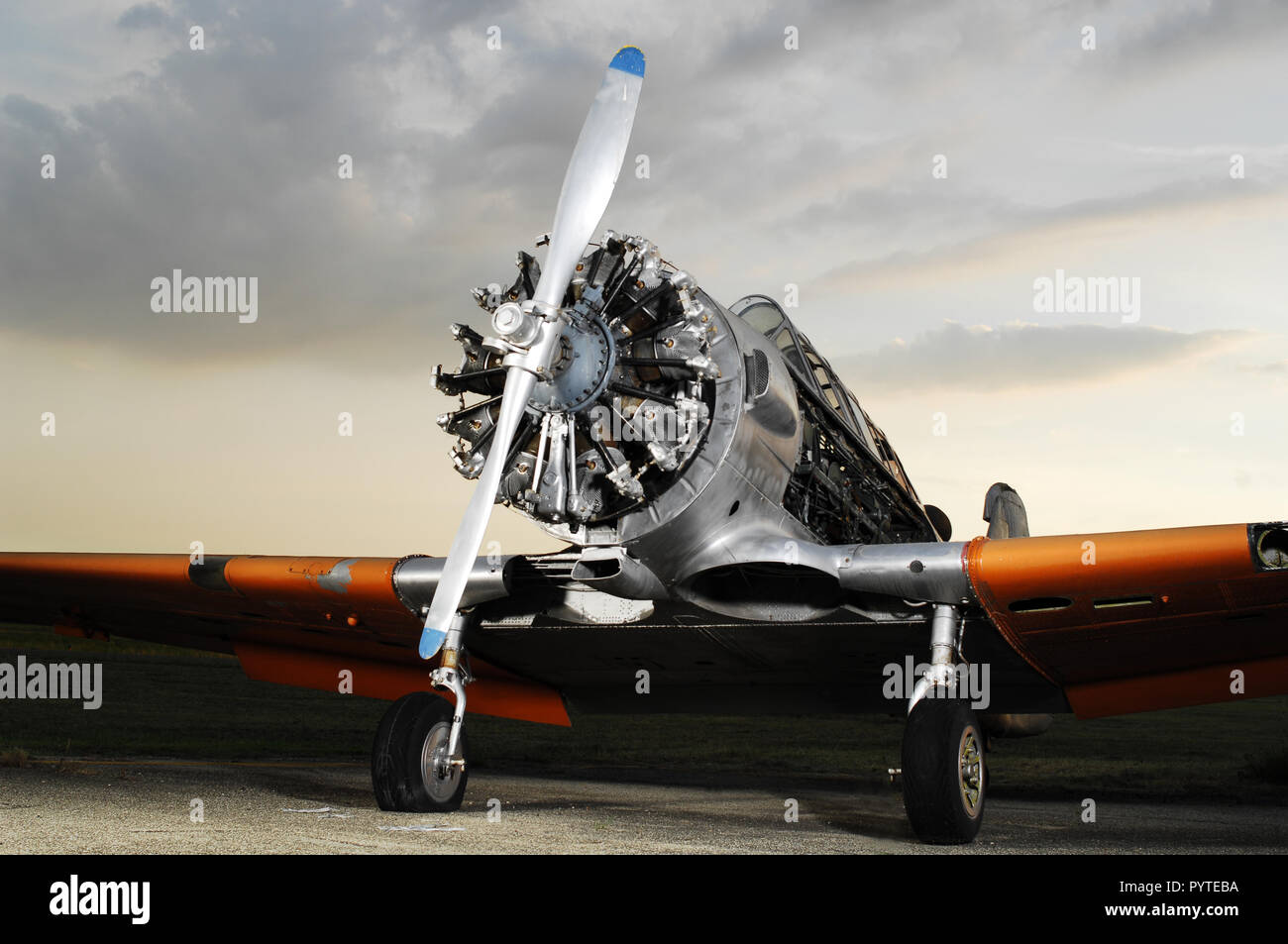 North American T-6 Texan was a single-engine low-wing training aircraft ...