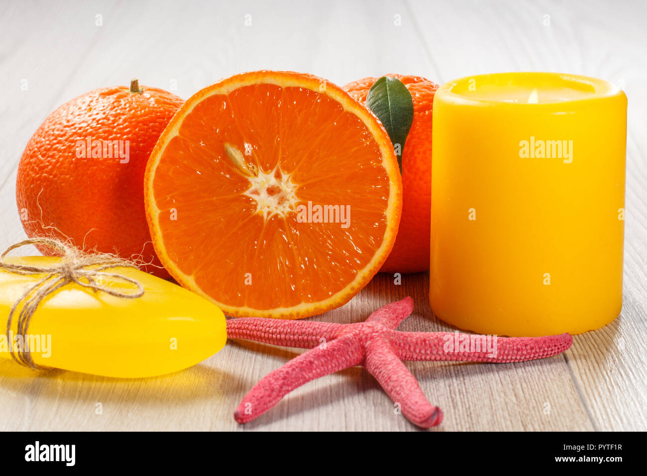 Spa orange hi-res stock photography and images - Alamy