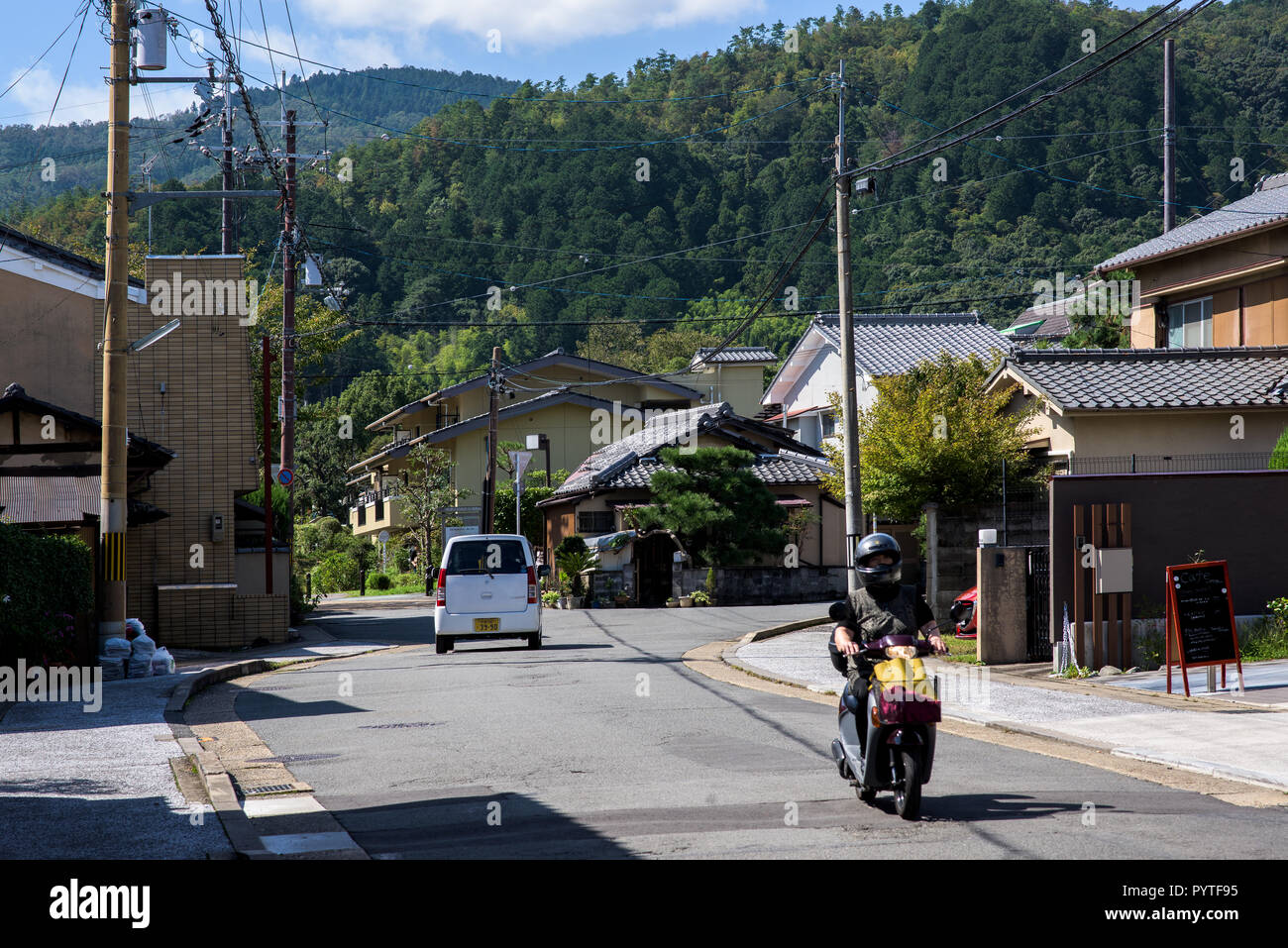 Ancient kyoto streets hi-res stock photography and images - Alamy
