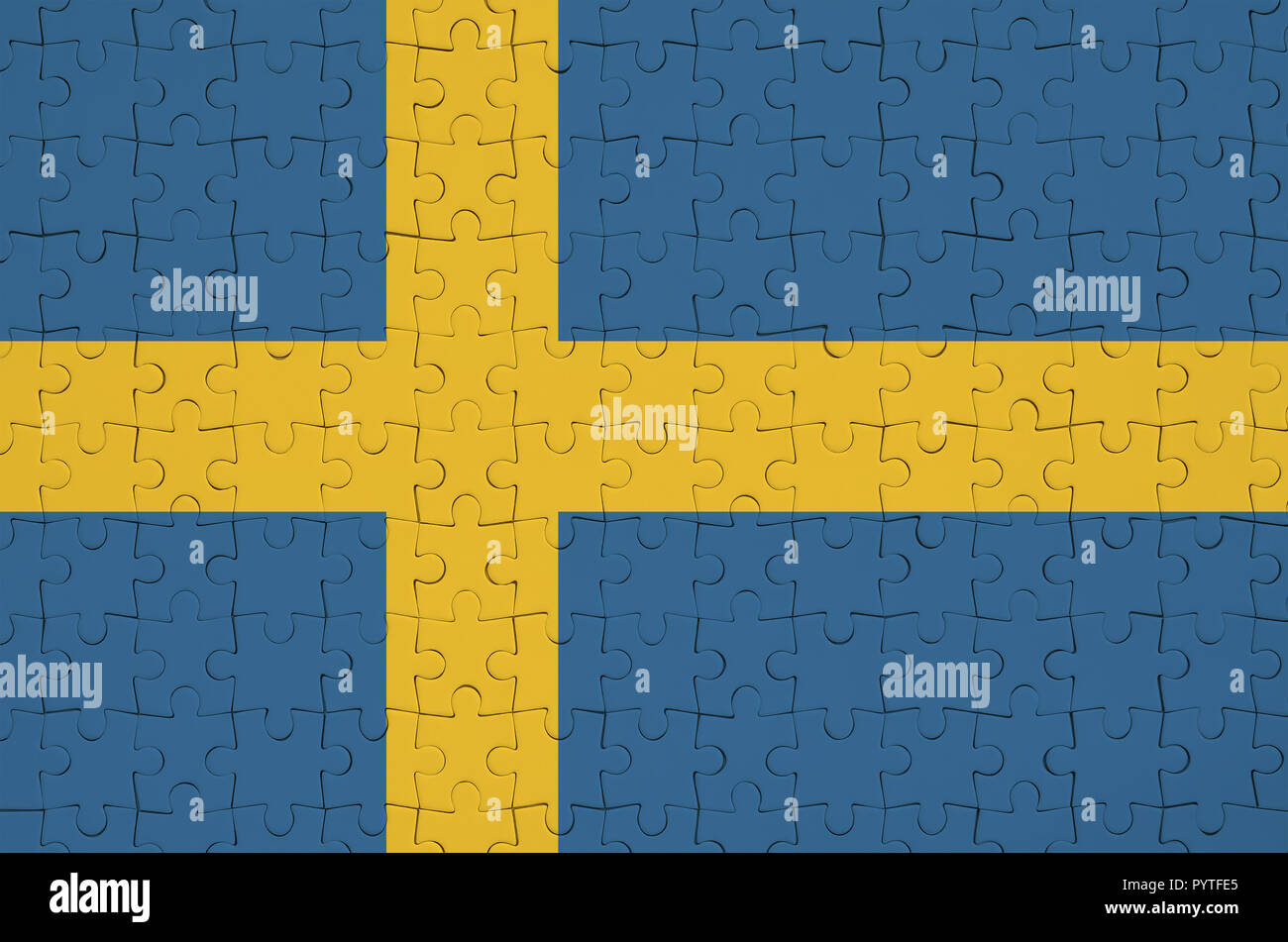 Sweden official flag country hi-res stock photography and images - Alamy