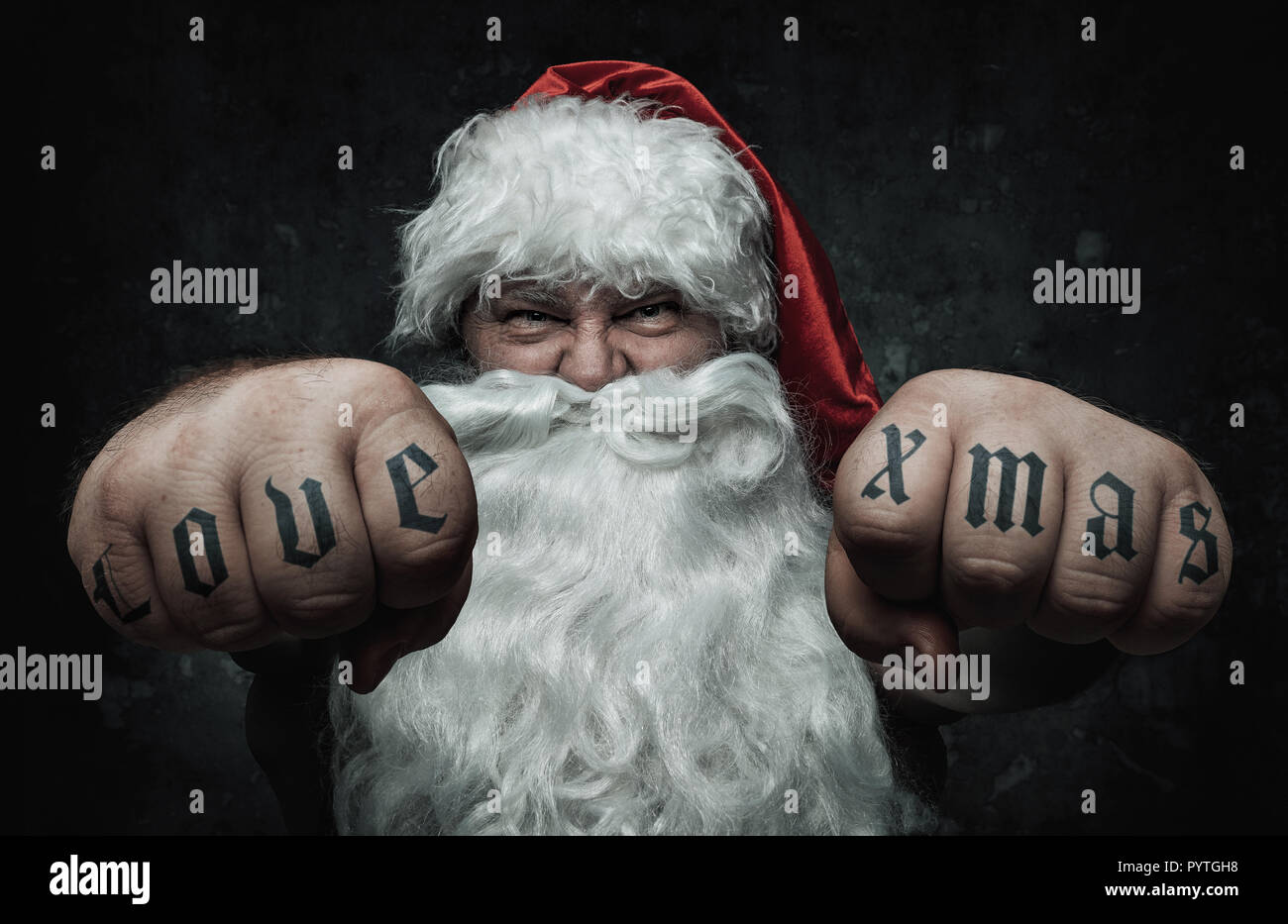 Angry Santa Claus
