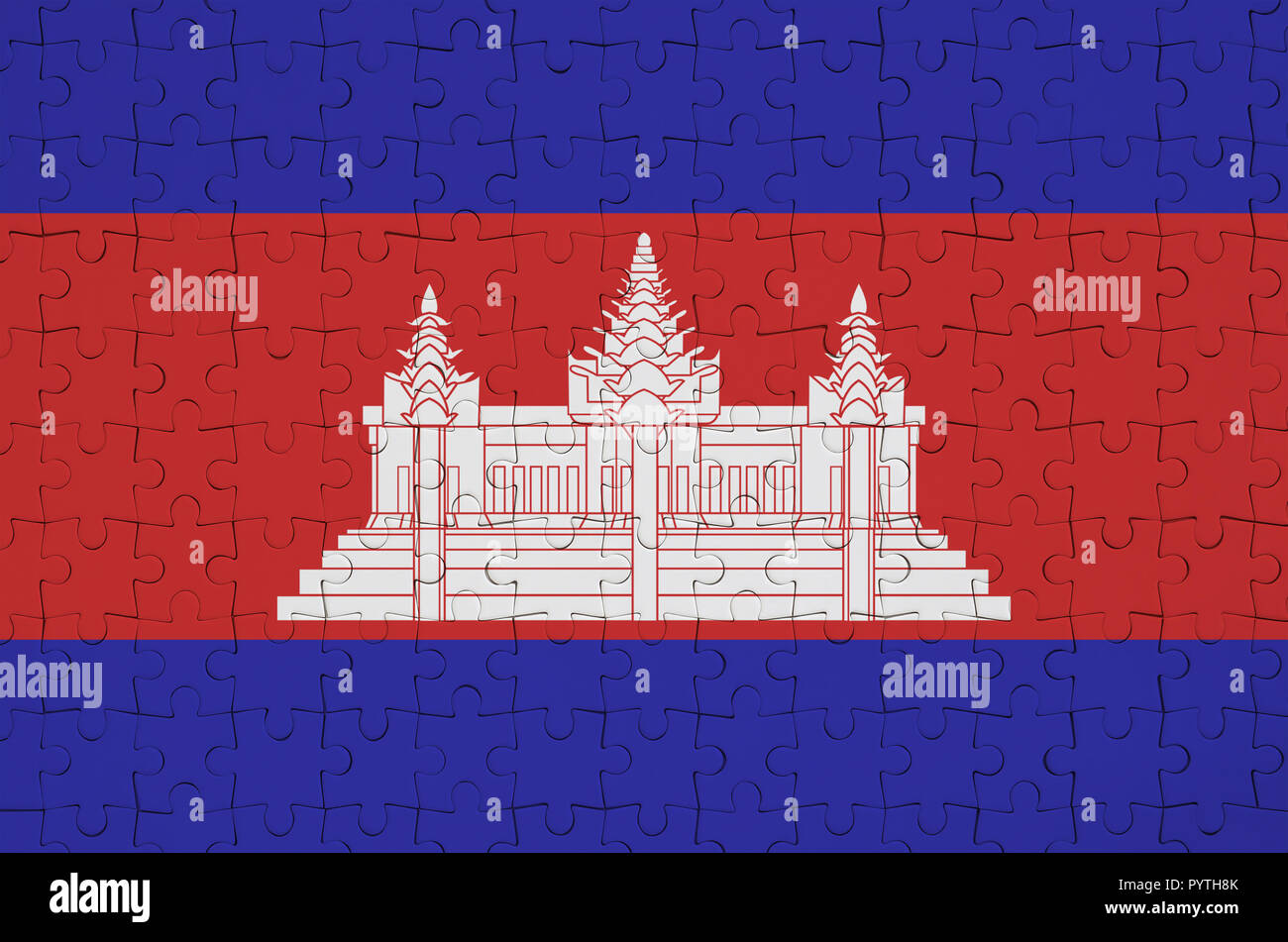 Official flag of cambodia hi-res stock photography and images - Alamy
