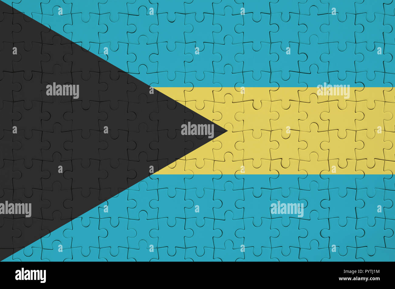 Flag of commonwealth bahamas hi-res stock photography and images - Alamy