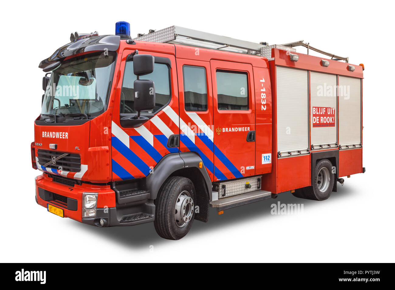 Emergency fire and rescue vehicles Cut Out Stock Images & Pictures - Alamy