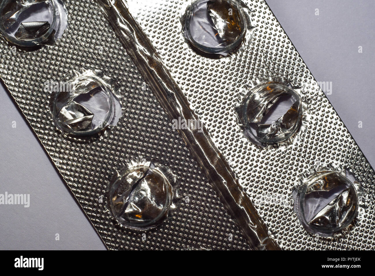 Close up blister pack container hi-res stock photography and images - Alamy