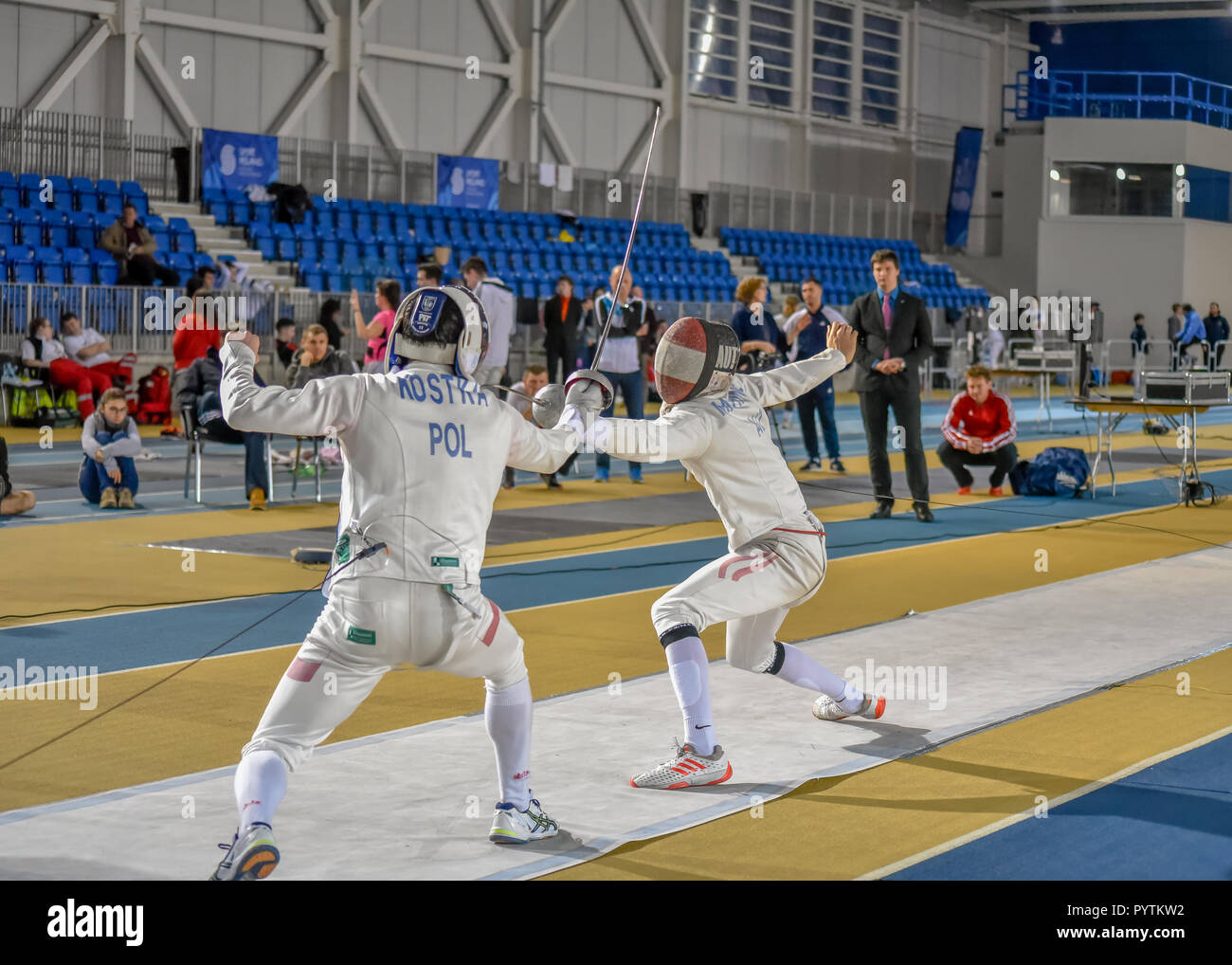 Dublin, Ireland. 27th October, 2018. The F.I.E. Satellite World Cup ...