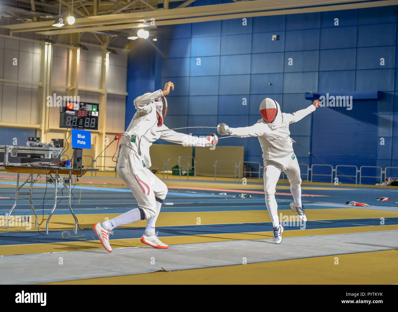 Dublin, Ireland. 27th October, 2018. The F.I.E. Satellite World Cup ...