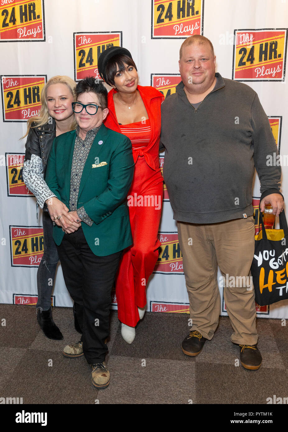 New York, United States. 29th Oct, 2018. Julia Mattison, Lea DeLaria ...
