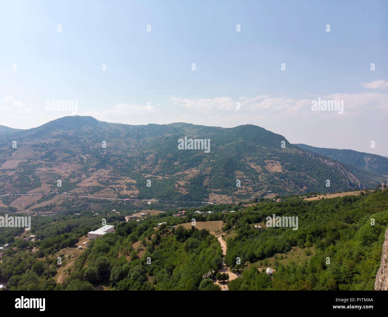 Afurja Waterfall. Afurdzhi Falls Is Located in Quba Azerbaijan. Areal ...