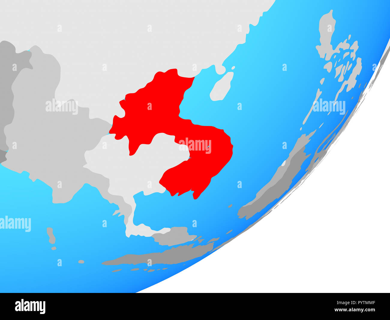 Indochina World Map