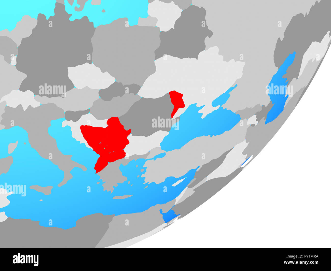 Cefta countries on globe hi-res stock photography and images - Alamy