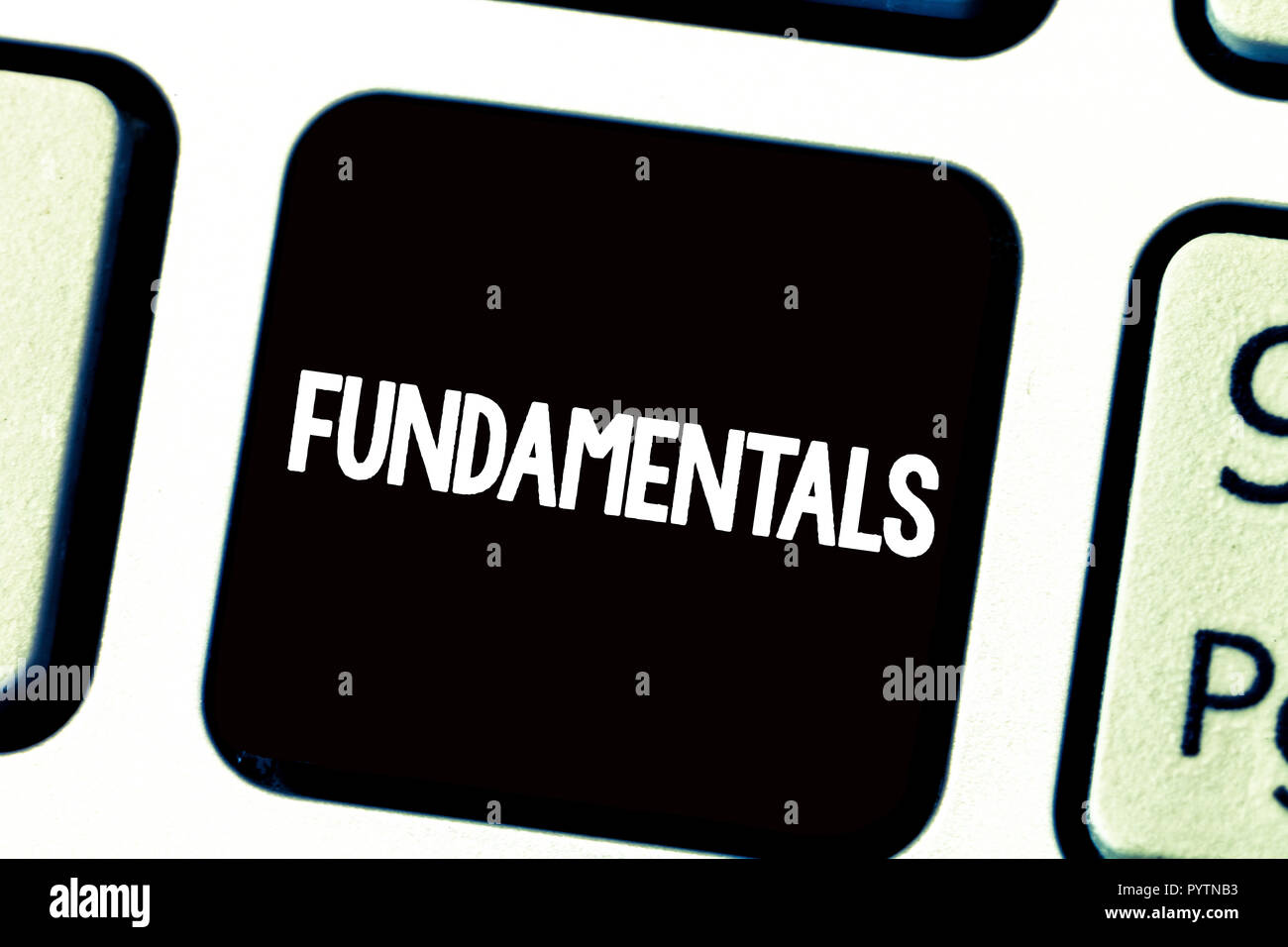 Text sign showing Fundamentals. Conceptual photo Central primary rules ...