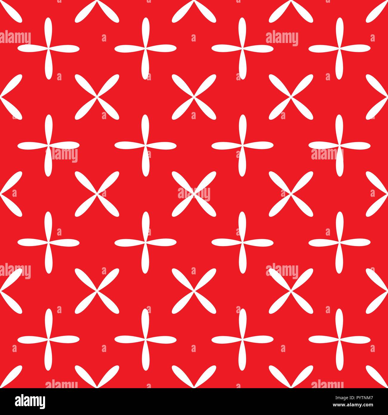 Seamless abstract grid art white red pattern Stock Vector Image & Art ...