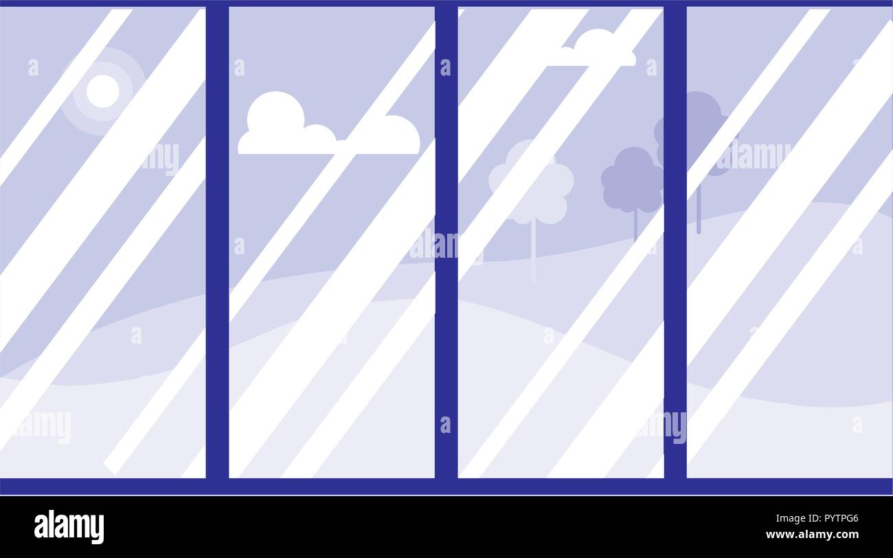 modern windows icon over white background, colorful design. vector ...