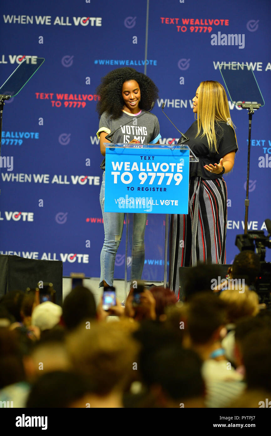 When We All Vote Rally in Miami at the Watsco Center at the University ...