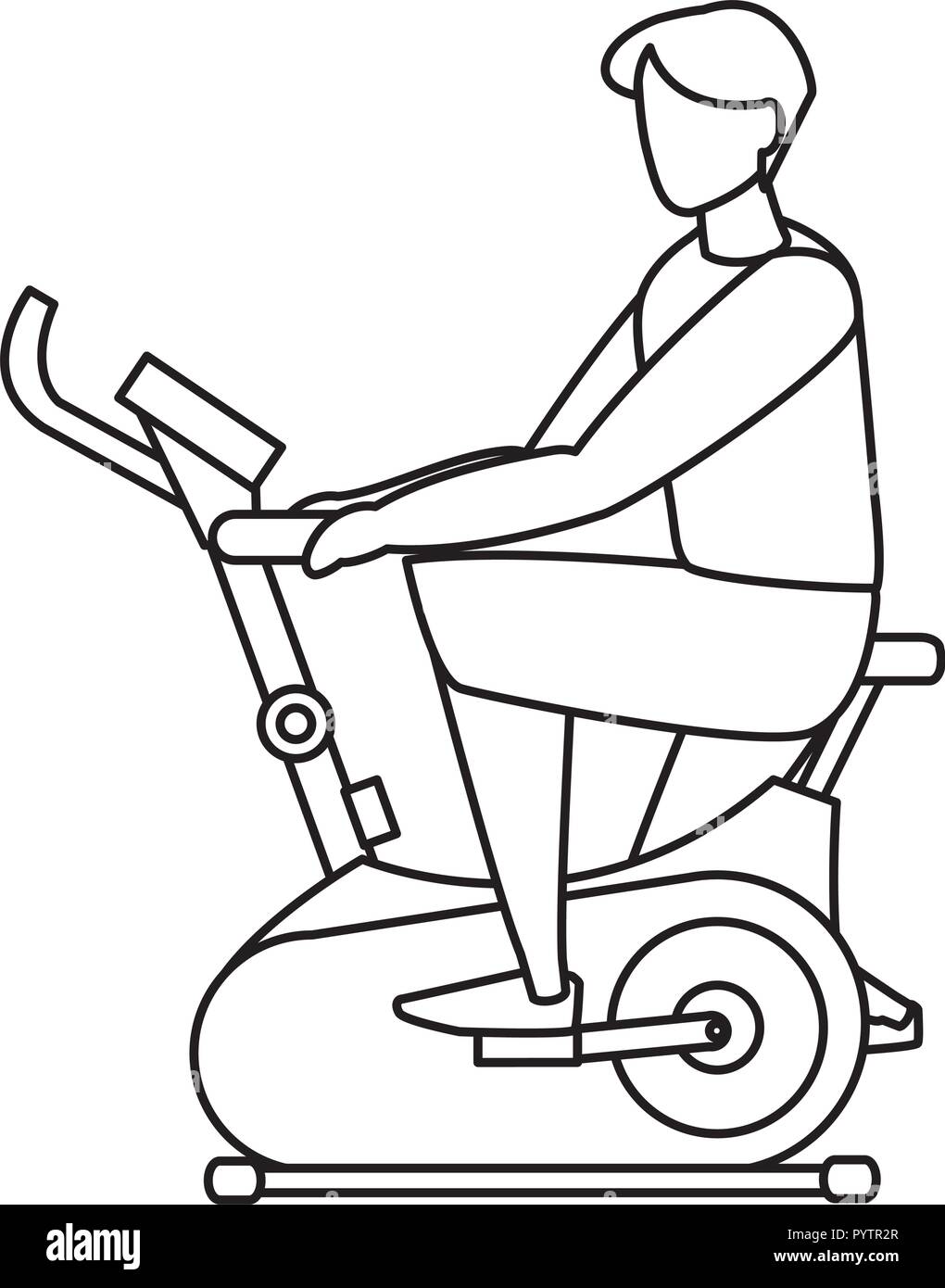 Exercise Clip Art Black And White