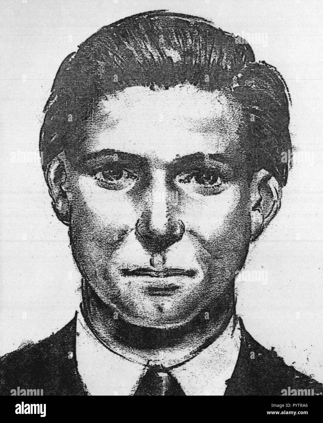 File of an artist's impression of 'Mr Kipper', the man who is thought ...