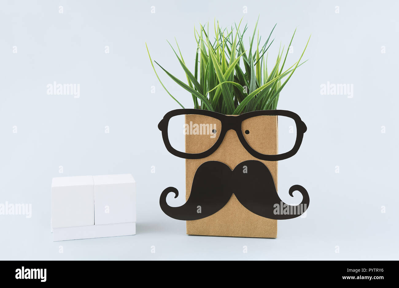 November is prostate cancer awareness month. Template of Greeting card ...