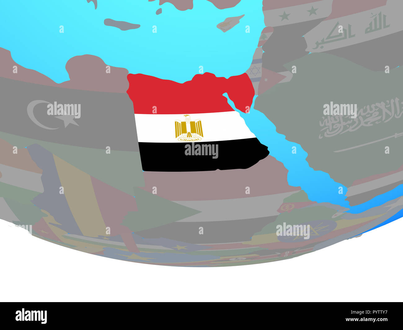 Map Egypt National Flag On High Resolution Stock Photography and Images ...