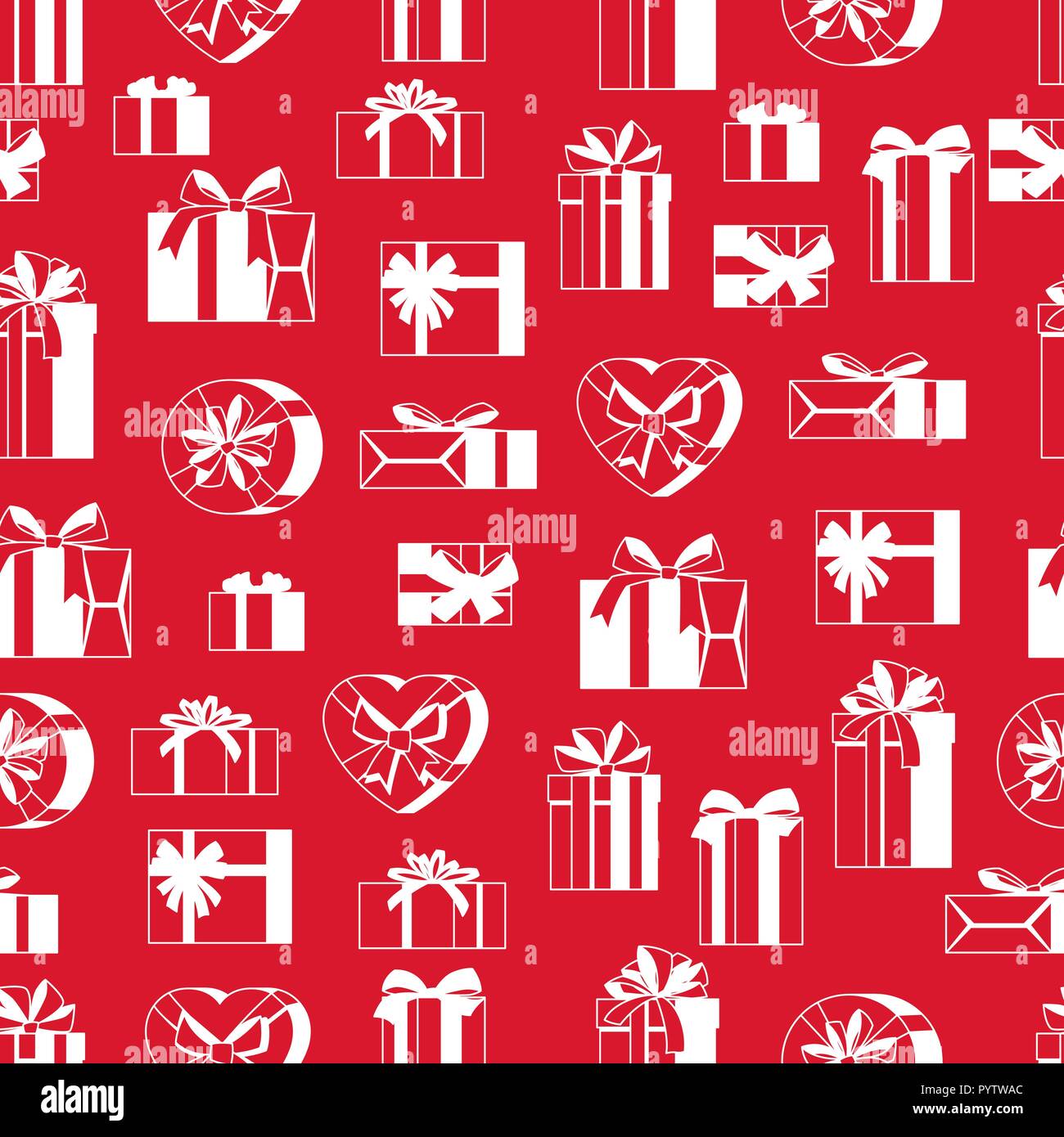 Christmas gift boxes texture Stock Vector Images - Alamy