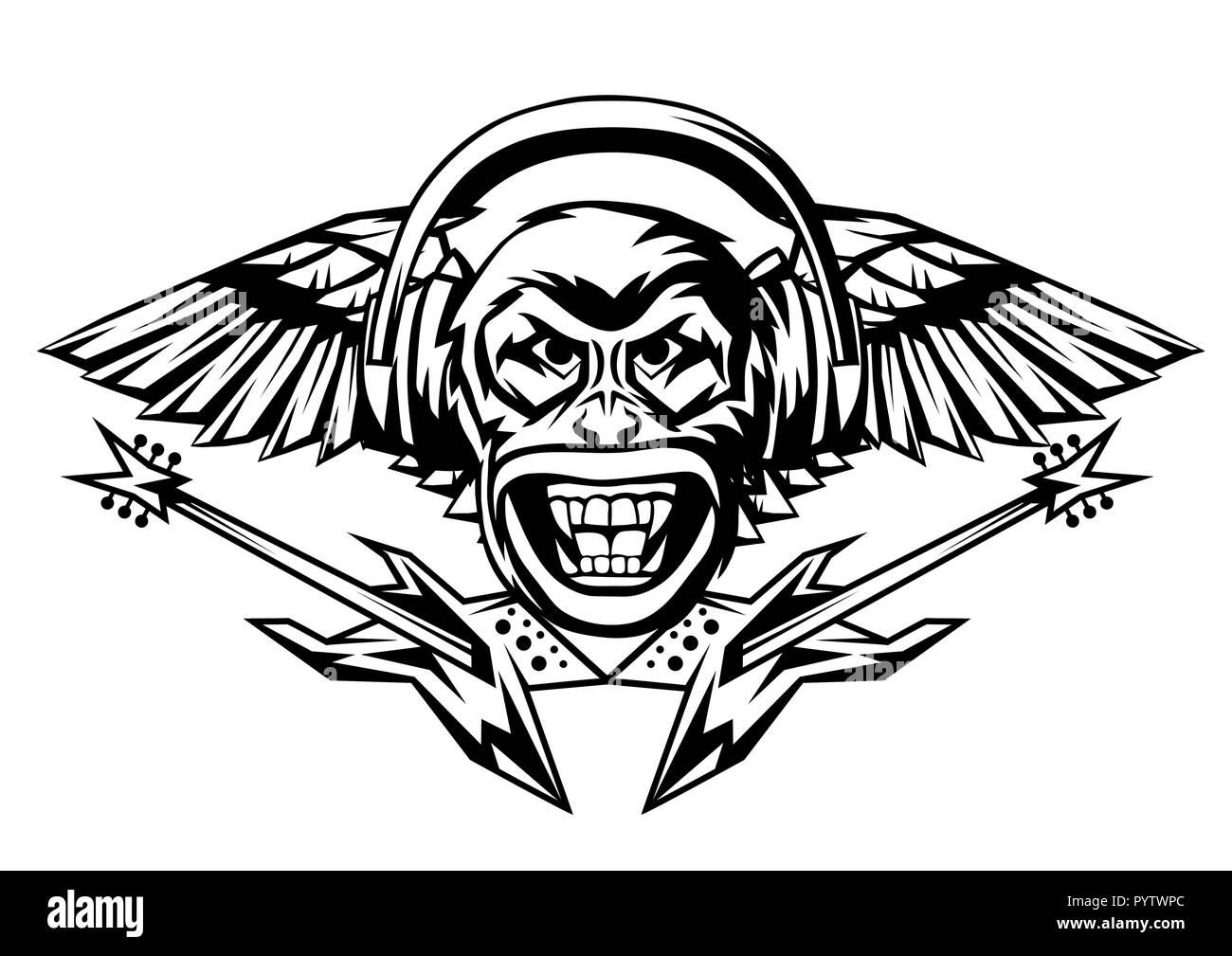 Angry music Cut Out Stock Images & Pictures - Alamy